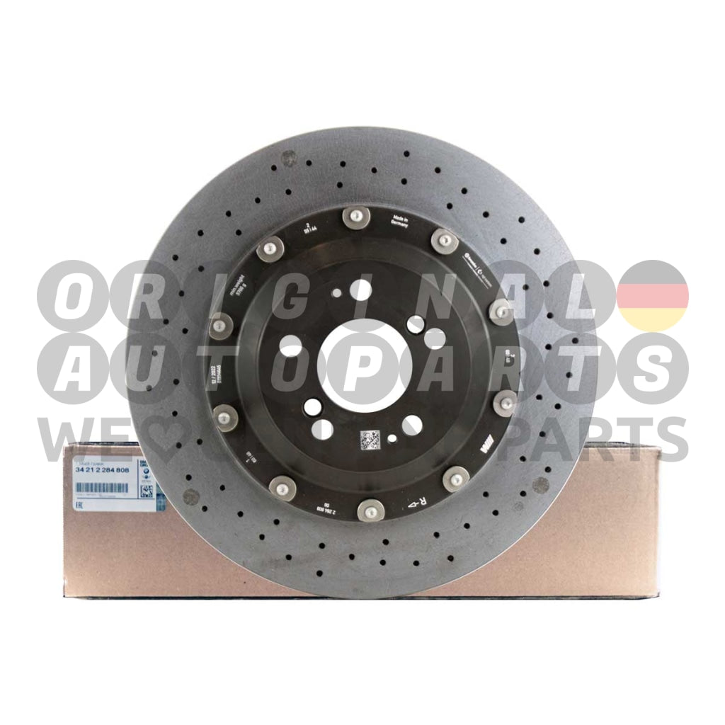 Genuine BMW Brake Disc Carbon Ceramic rear right 380x28mm M3 F80 M4 F8